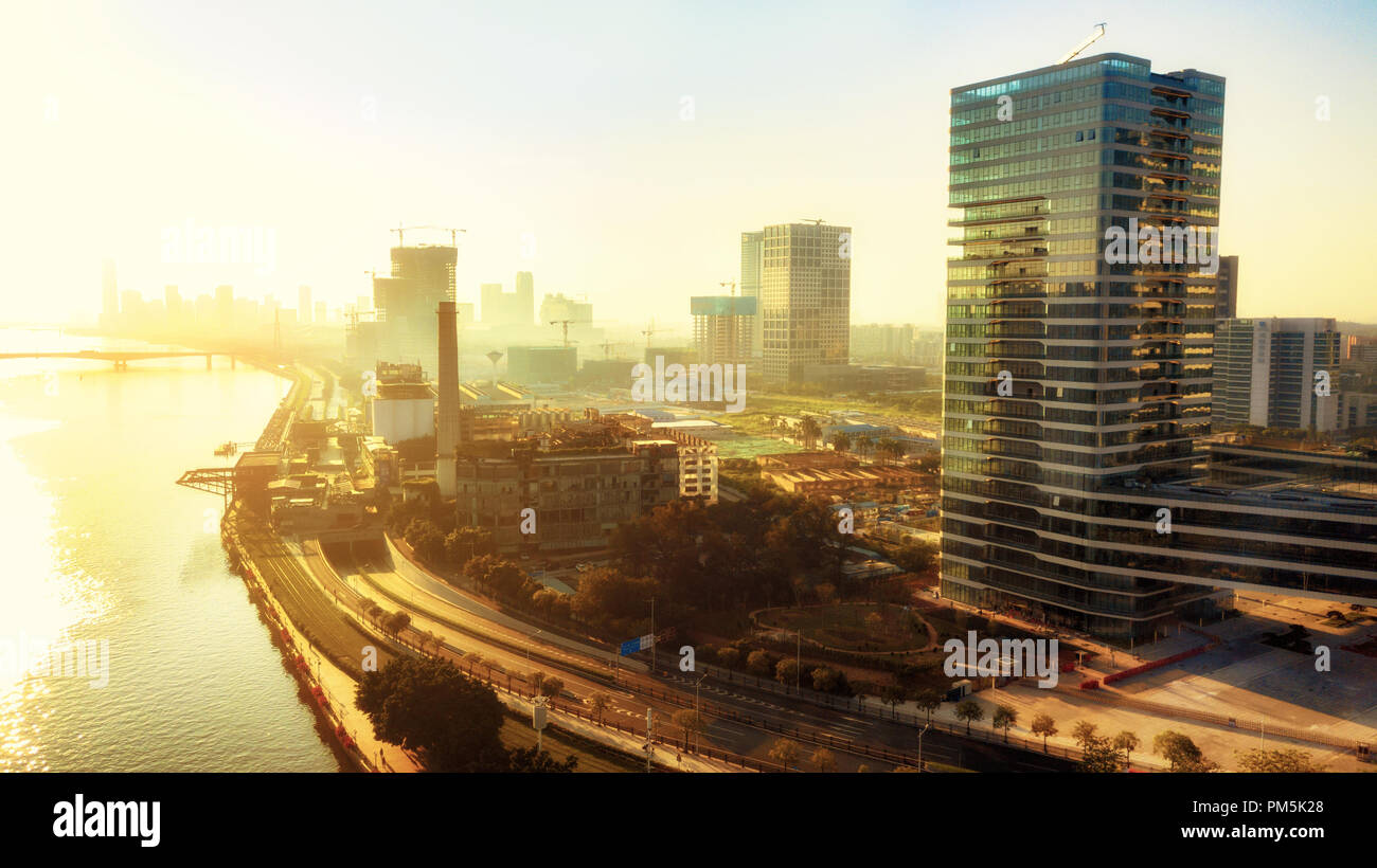 Aerial photography of Guangzhou, China Stock Photo - Alamy