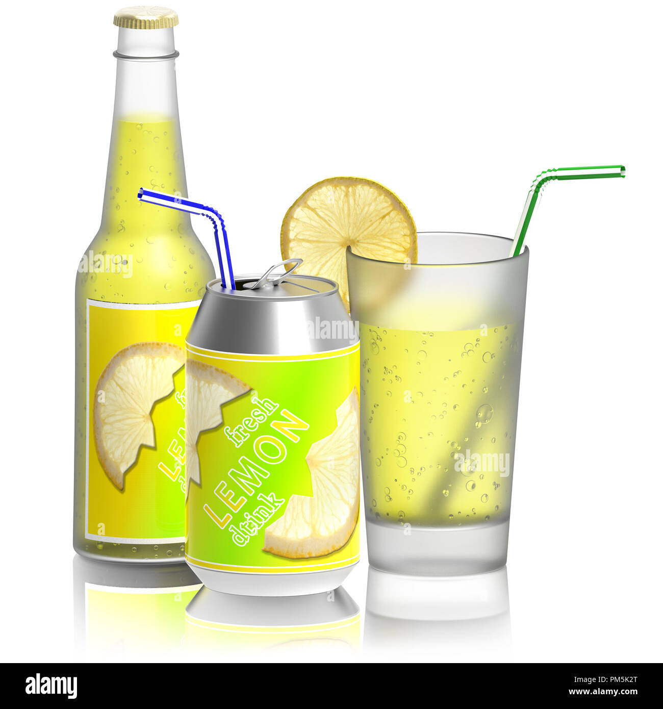 Sketch lemonade summer cold drinks Cut Out Stock Images & Pictures - Alamy