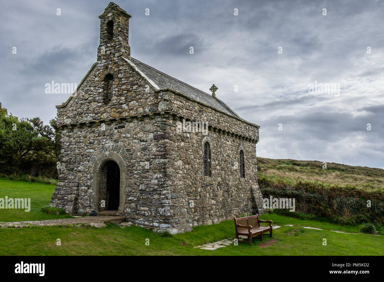 St. Non's Chapel Wales High Resolution Stock Photography and Images - Alamy