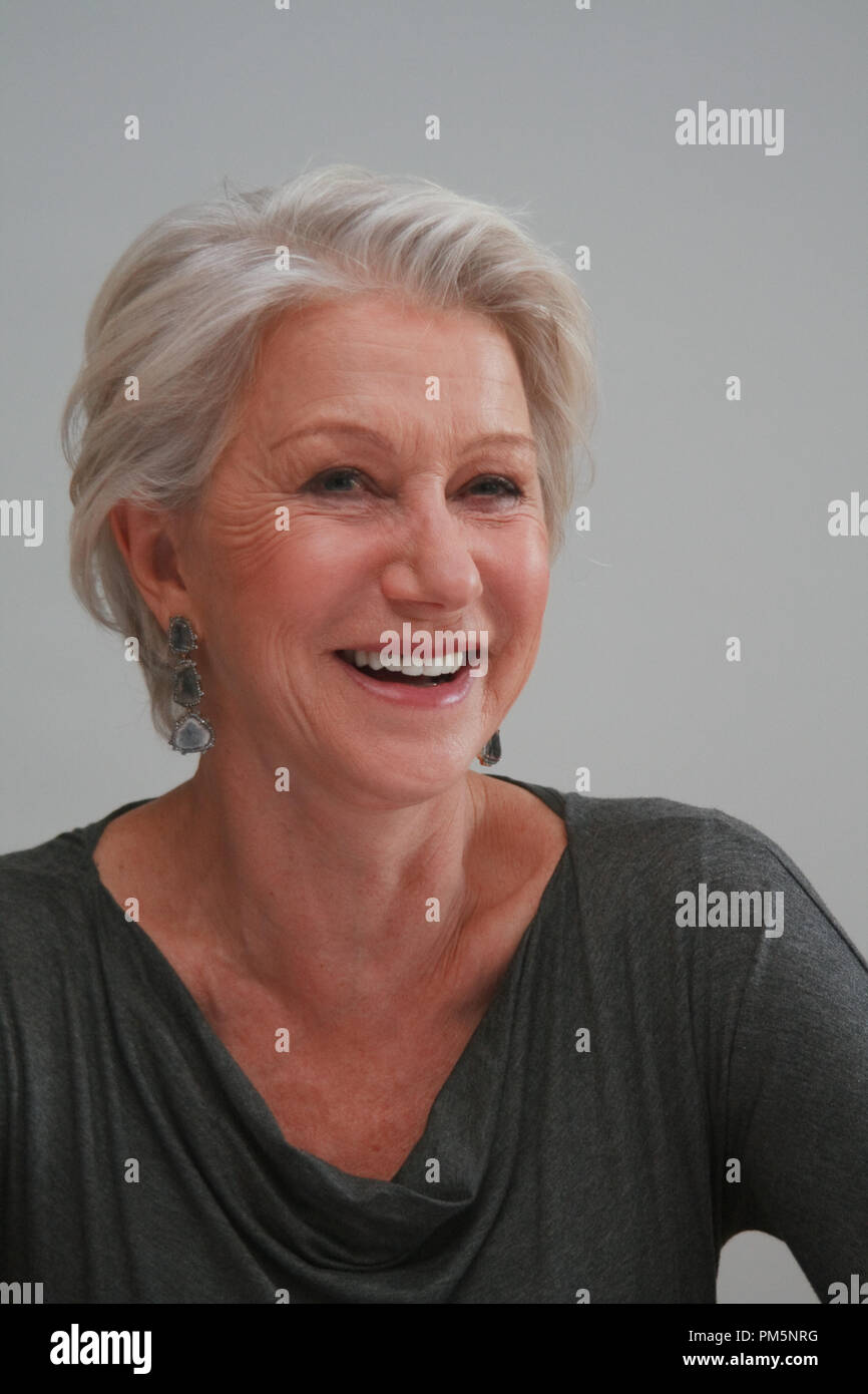 Helen Mirren "Arthur" Portrait Session, March 25, 2011. Reproduction by ...
