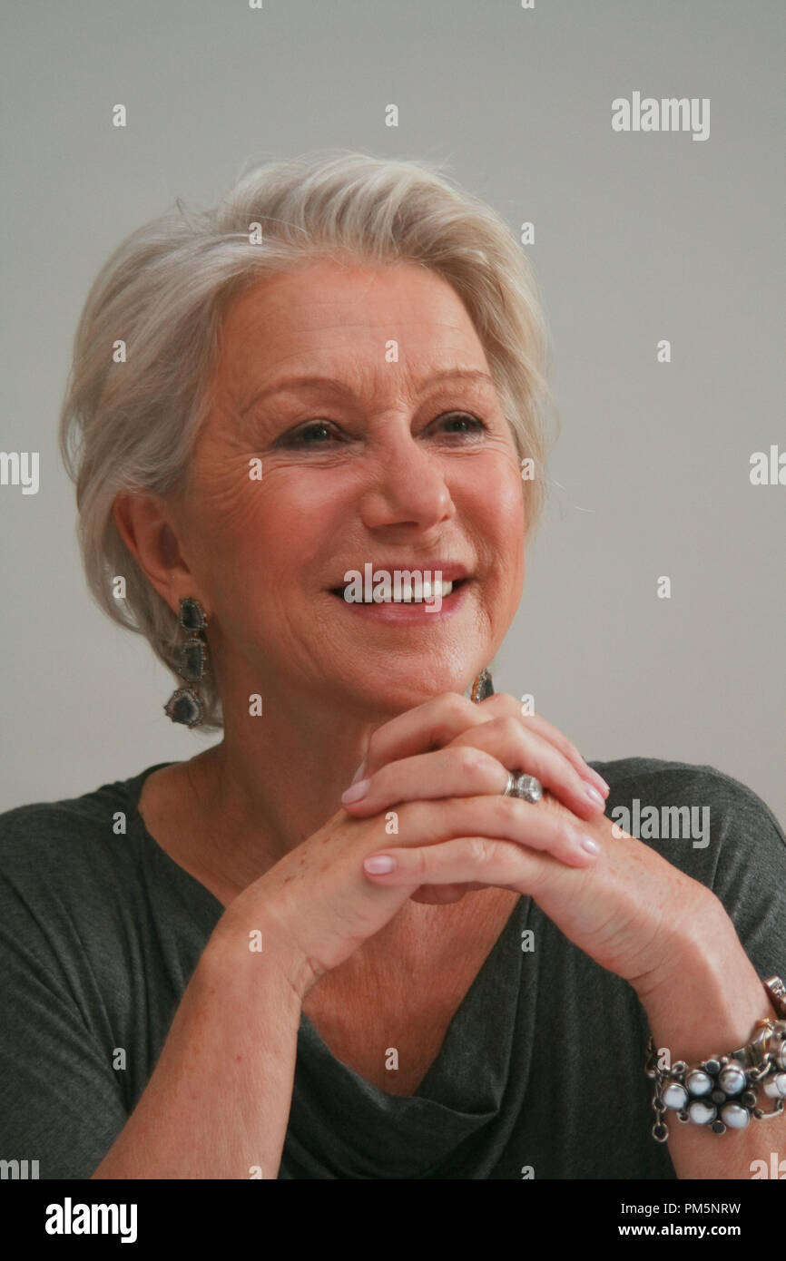Helen Mirren "Arthur" Portrait Session, March 25, 2011. Reproduction by ...