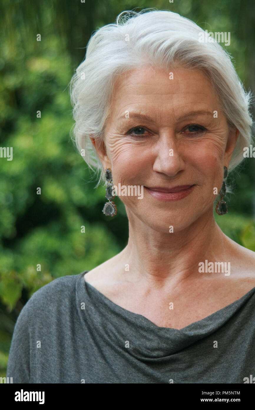 Helen Mirren "Arthur" Portrait Session, March 25, 2011. Reproduction by ...