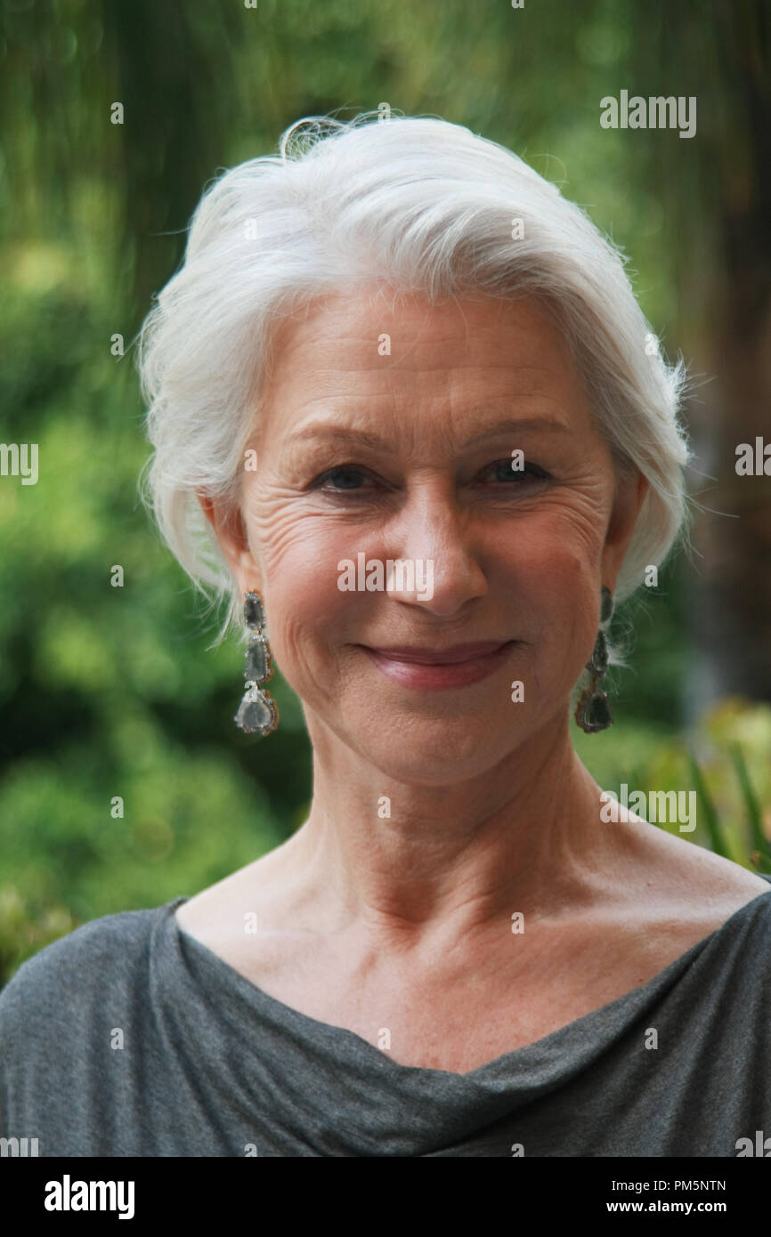 Helen Mirren "Arthur" Portrait Session, March 25, 2011. Reproduction by ...