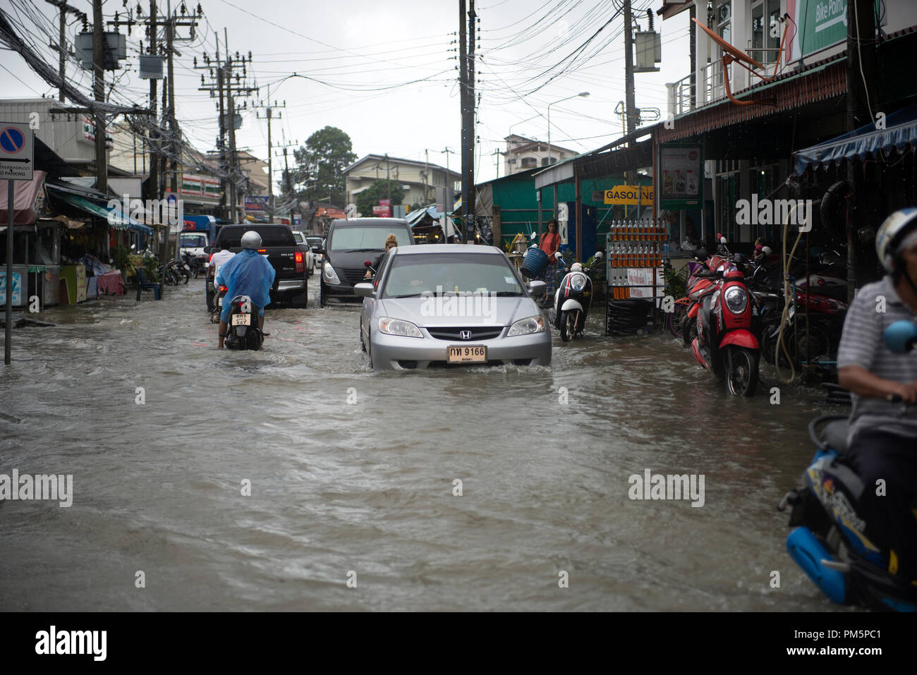 Thailand, Koh Samui, Floods Stock Photo - Alamy