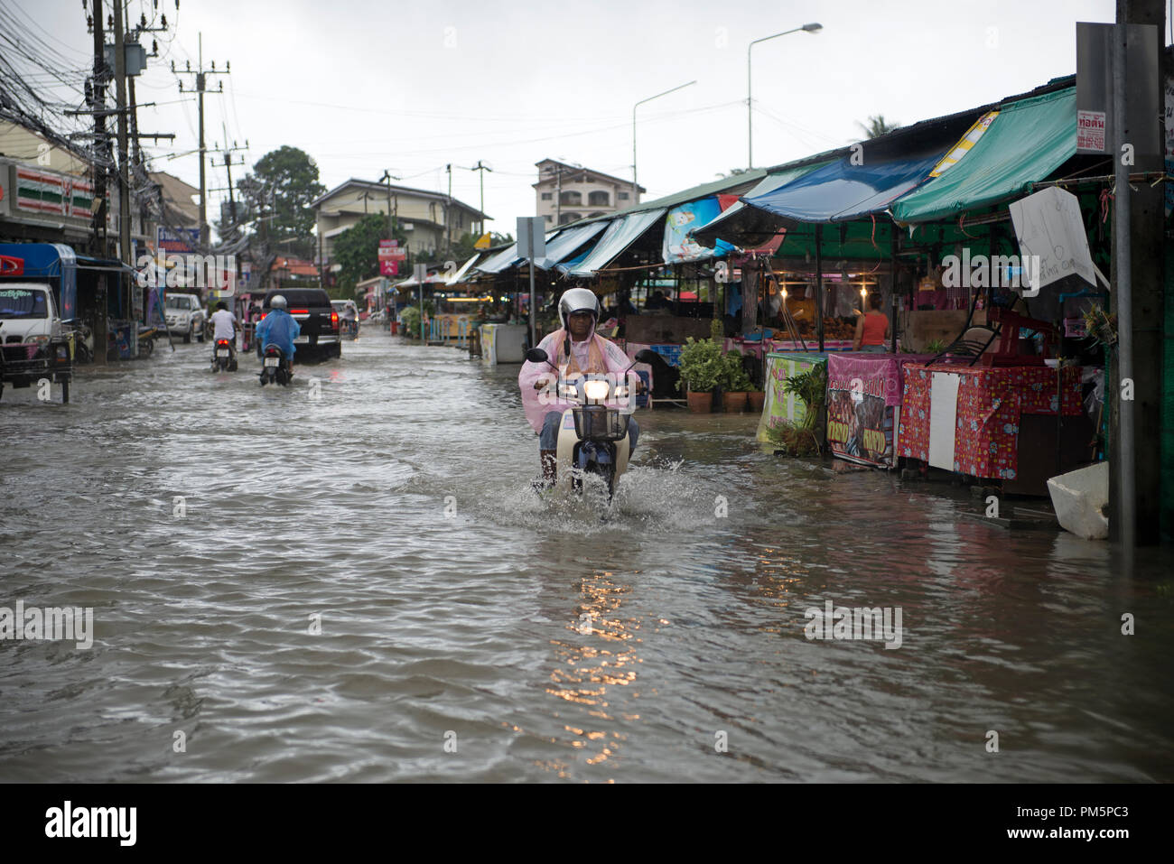 Thailand, Koh Samui, Floods Stock Photo - Alamy