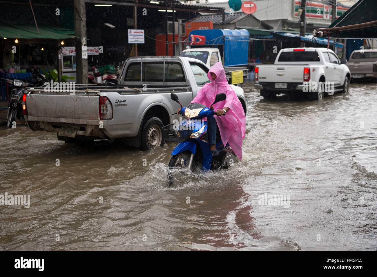 Thailand, Koh Samui, Floods Stock Photo - Alamy