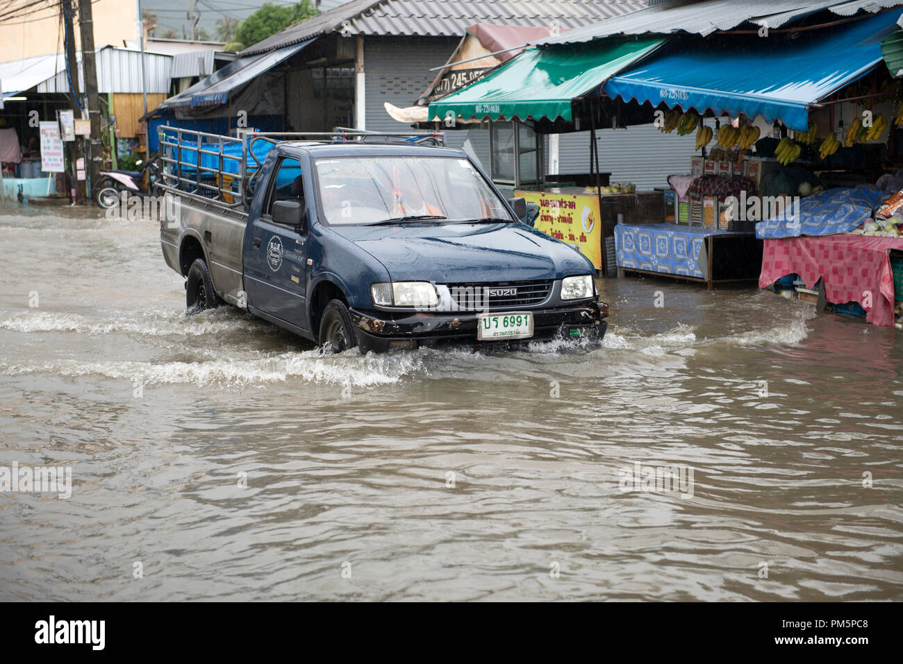Thailand, Koh Samui, Floods Stock Photo - Alamy