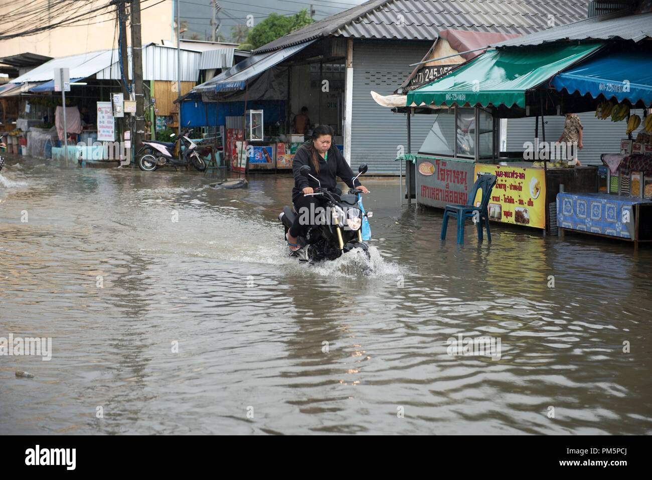 Thailand, Koh Samui, Floods Stock Photo - Alamy