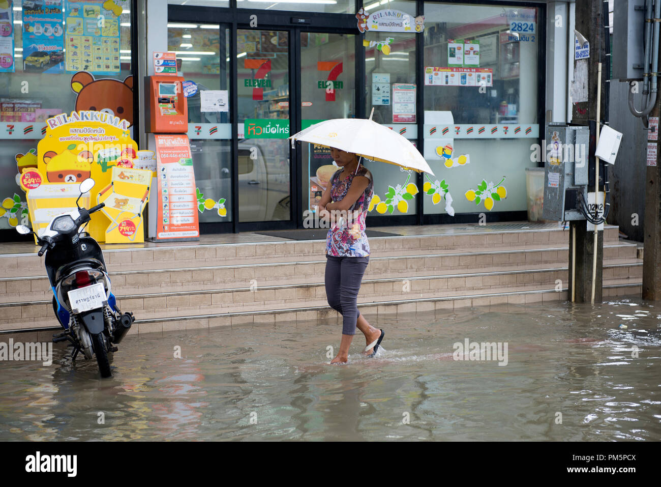 Thailand, Koh Samui, Floods Stock Photo - Alamy