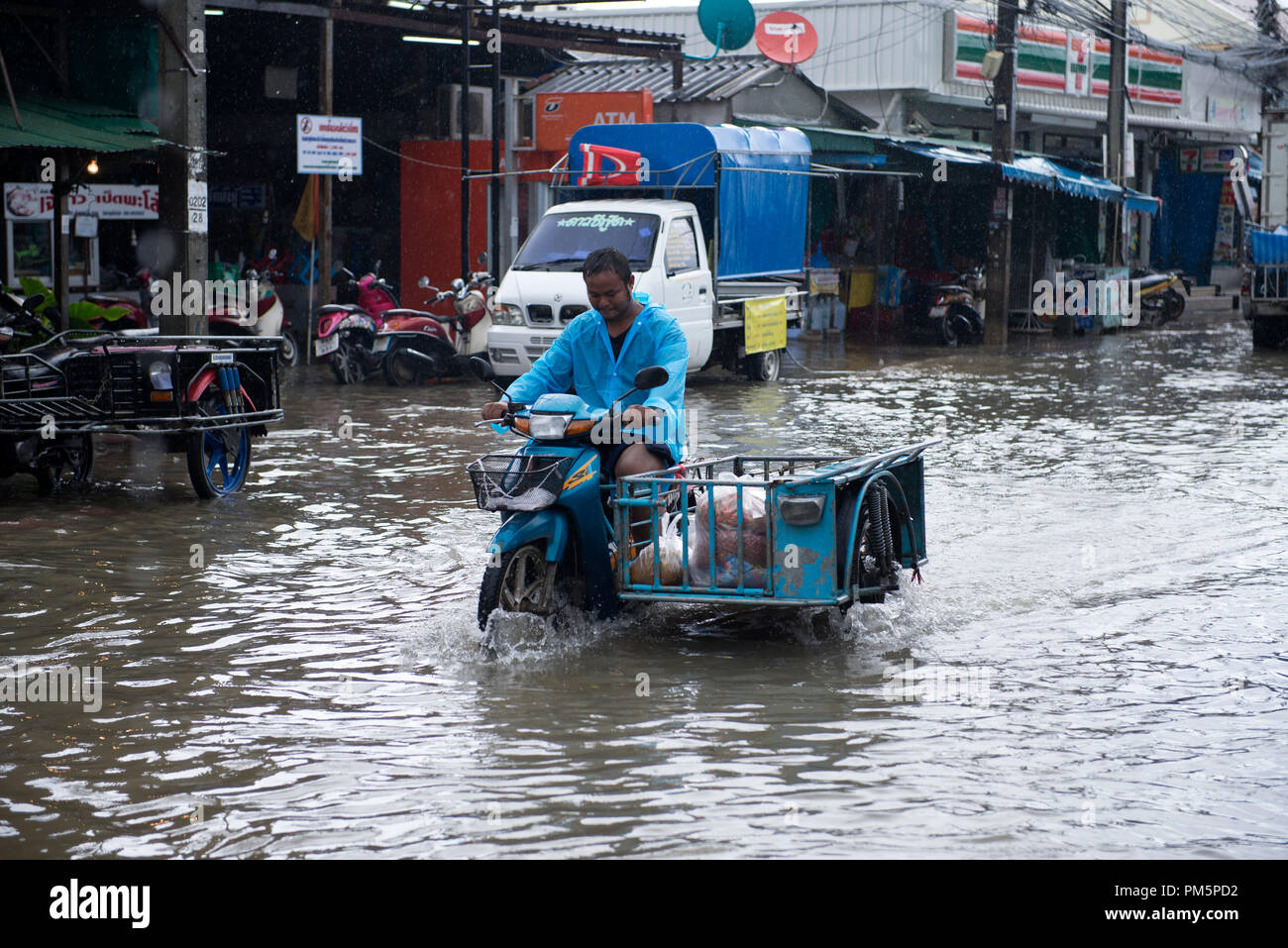 Thailand, Koh Samui, Floods Stock Photo - Alamy