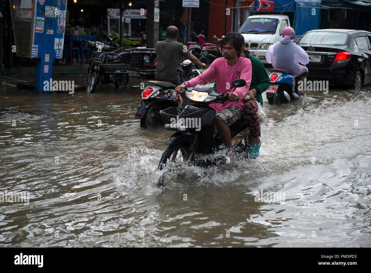 Thailand, Koh Samui, Floods Stock Photo - Alamy