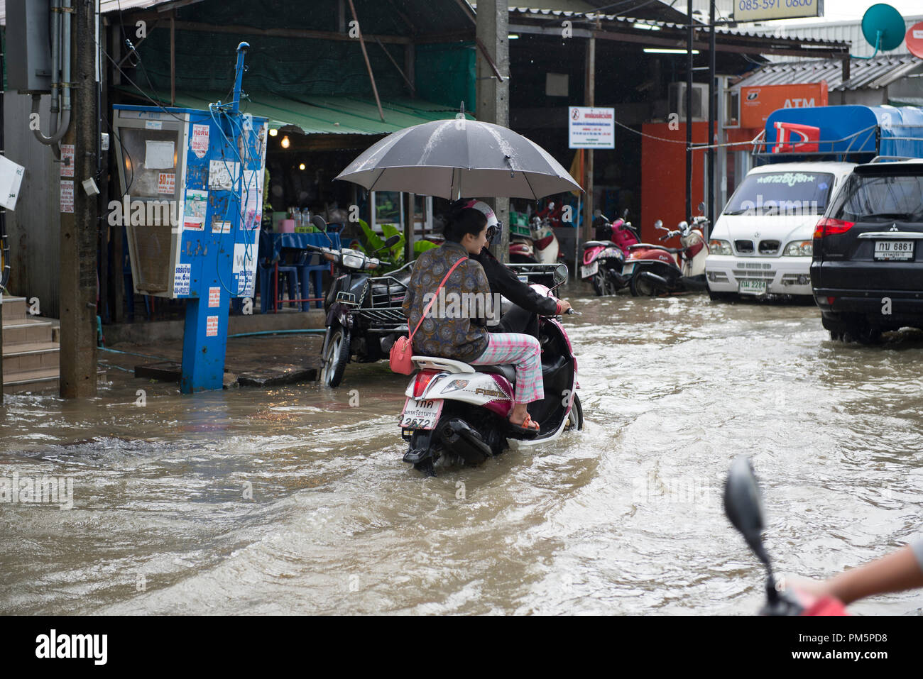 Thailand, Koh Samui, Floods Stock Photo - Alamy
