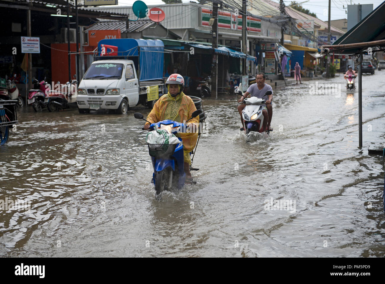 Thailand, Koh Samui, Floods Stock Photo - Alamy