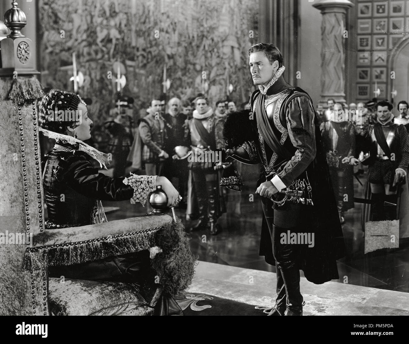 Errol Flynn Bette Davis The Private Lives Of Elizabeth And Essex 1939 Warner Brothers File