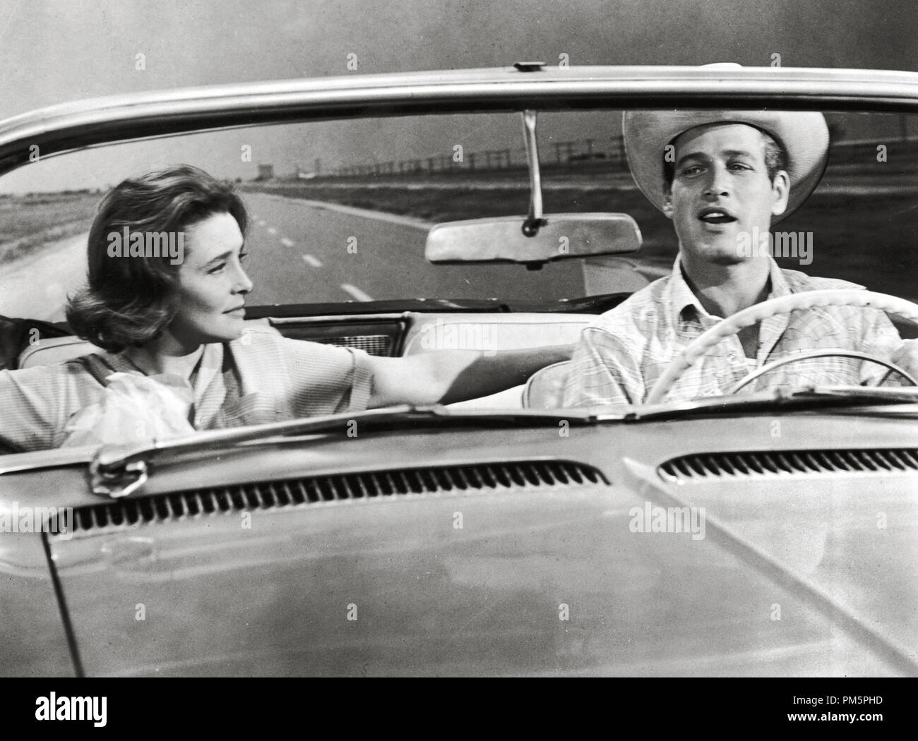 Patricia Neal and Paul Newman, "Hud" 1963 Paramount File Reference ...