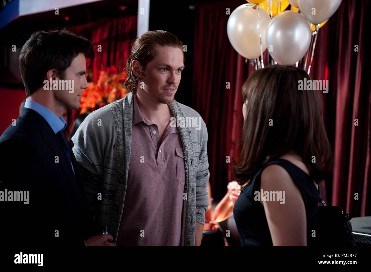 (L-r) COLIN EGGLESFIELD as Dex, STEVE HOWEY as Marcus and GINNIFER GOODWIN as Rachel in Alcon ...