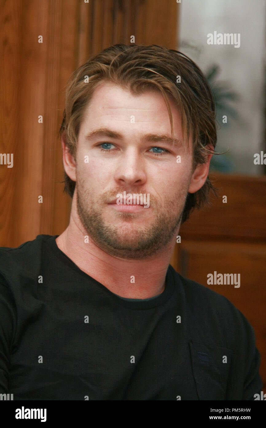 Chris Hemsworth "Thor" Portrait Session, April 4, 2011. Reproduction by ...