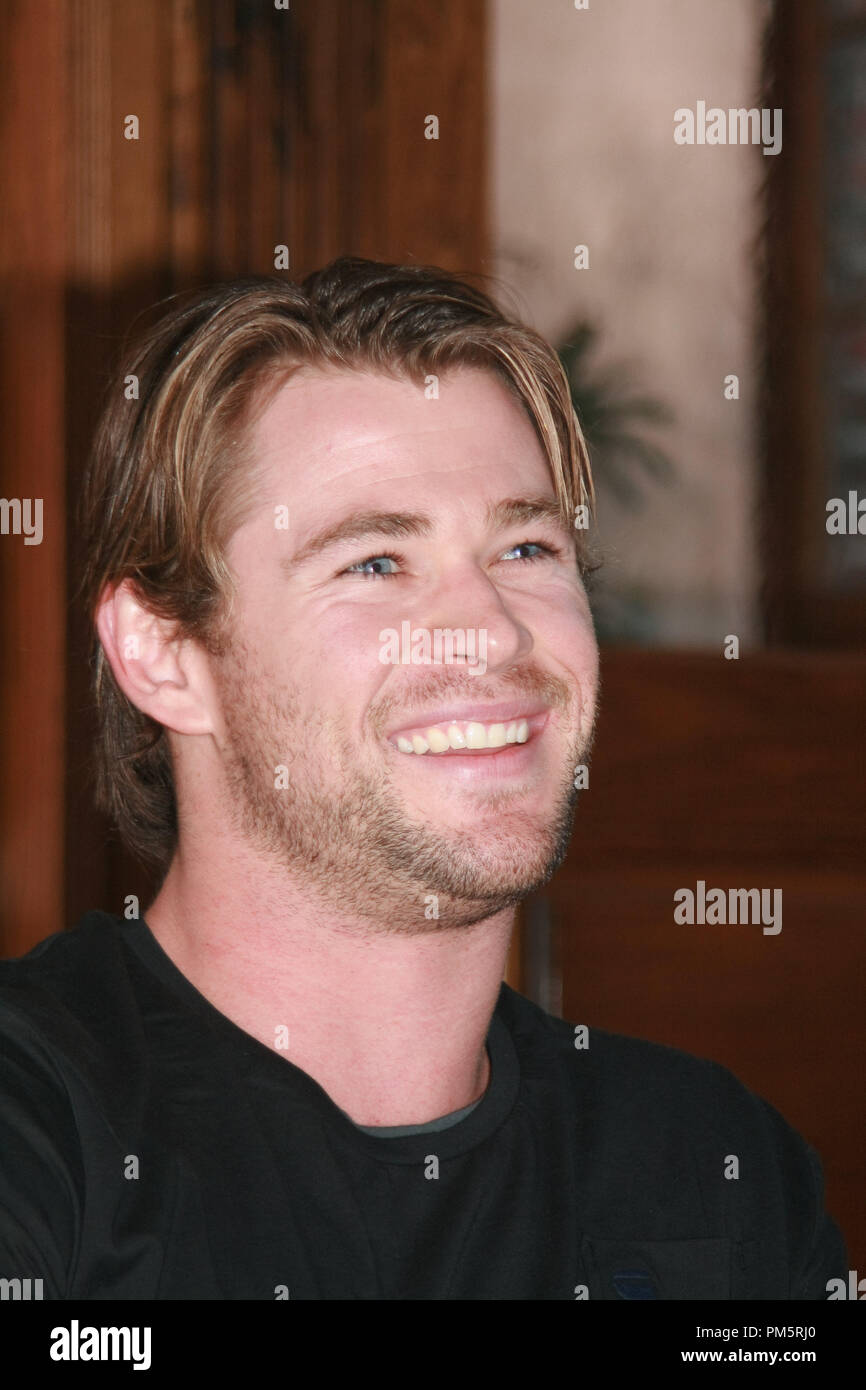 Chris Hemsworth "Thor" Portrait Session, April 4, 2011. Reproduction by ...