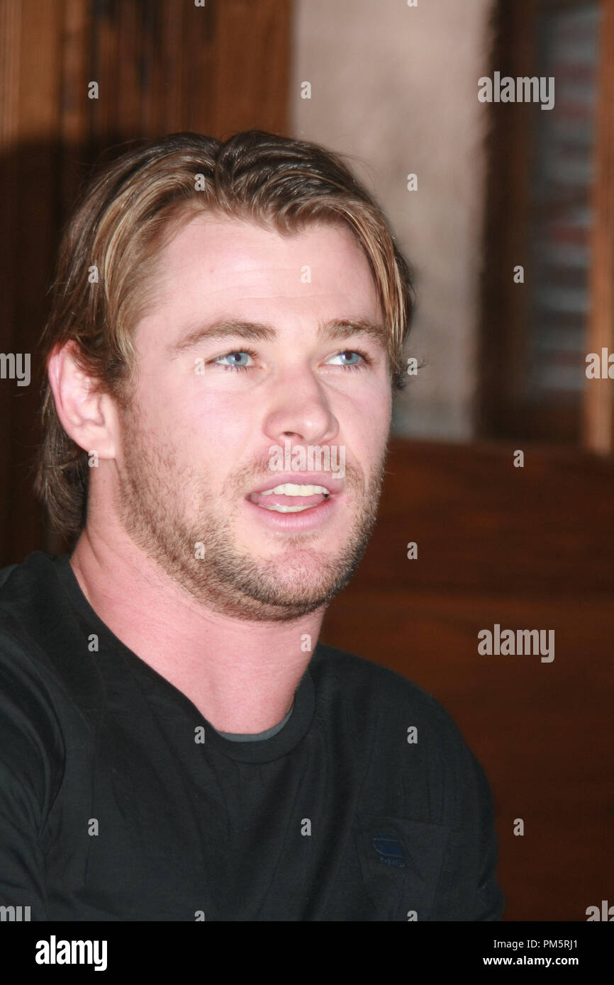Chris Hemsworth "Thor" Portrait Session, April 4, 2011. Reproduction by ...