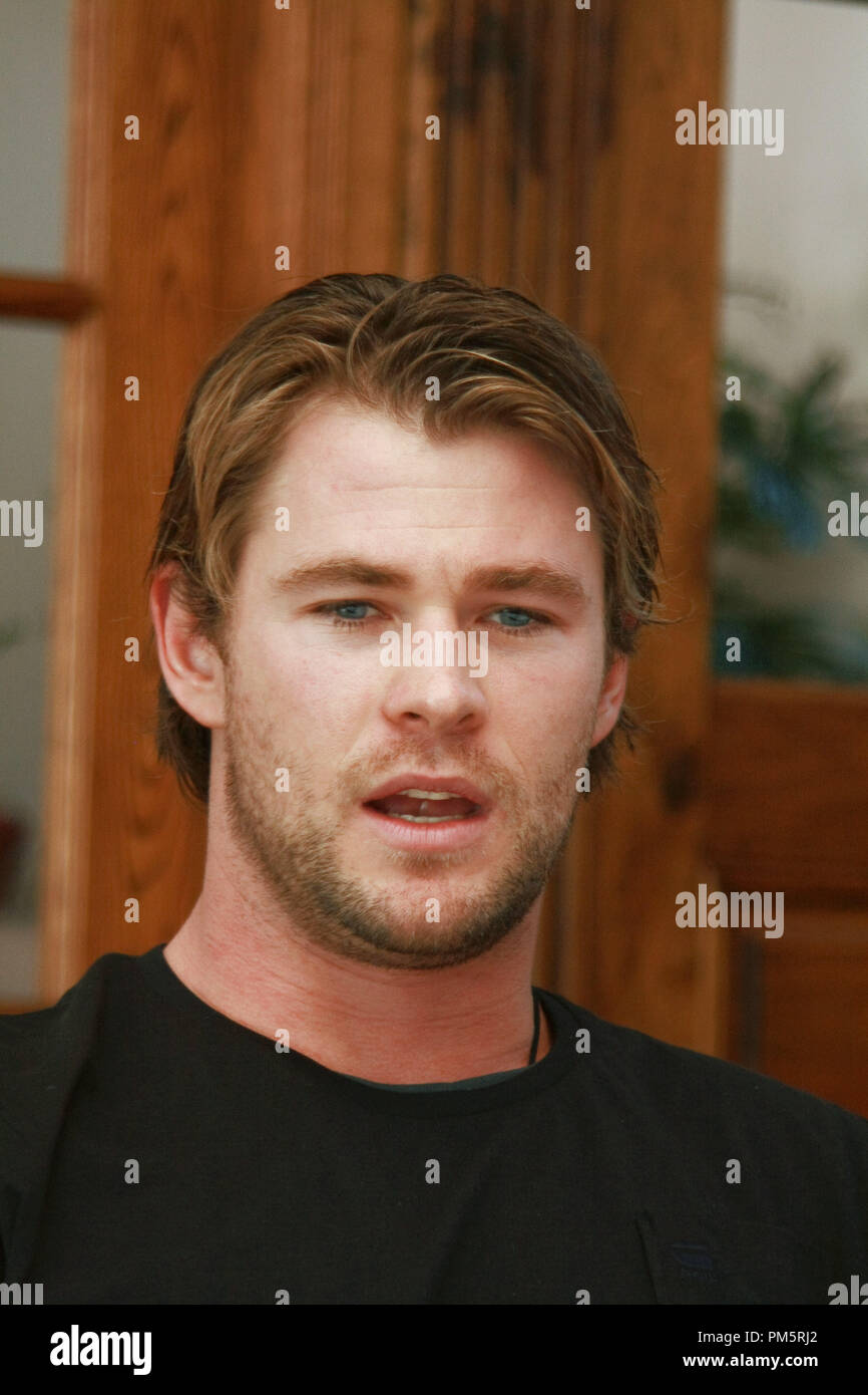 Chris Hemsworth "Thor" Portrait Session, April 4, 2011. Reproduction by ...
