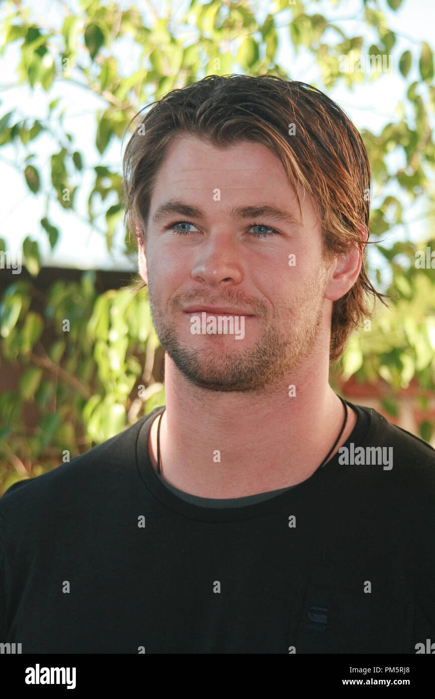 Chris Hemsworth "Thor" Portrait Session, April 4, 2011. Reproduction by ...
