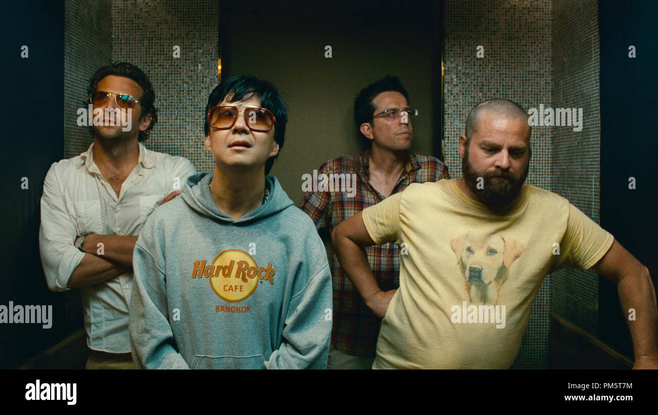 (L-r) BRADLEY COOPER as Phil, KEN JEONG as Mr. Chow, ED HELMS as Stu ...