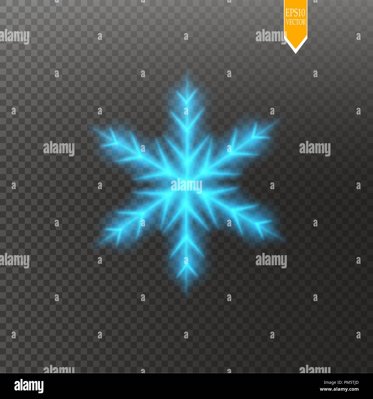 Snow fall shining light Stock Vector Images - Alamy
