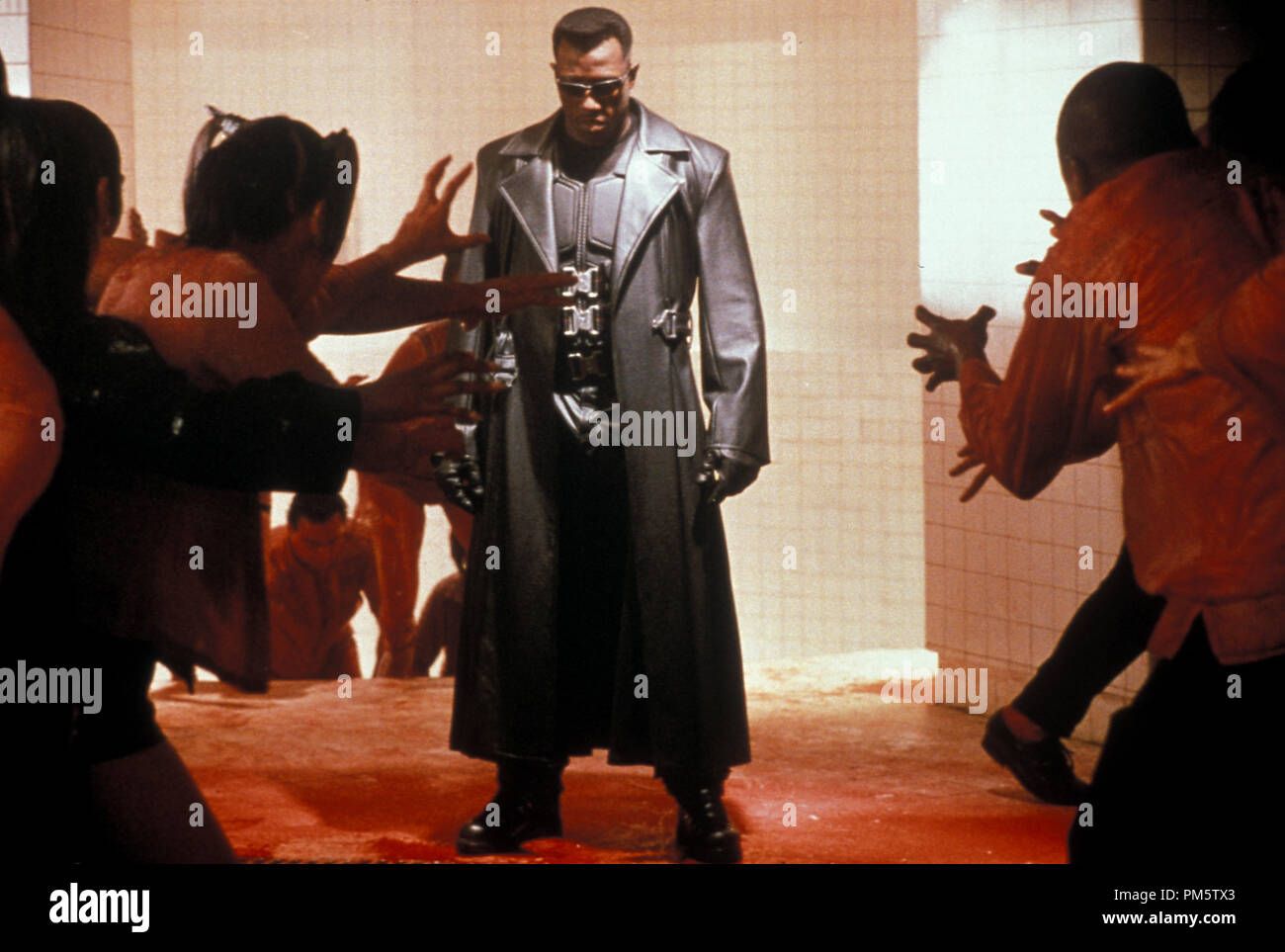 Film Still from "Blade" Wesley Snipes © 1998 New Line Cinema Photo ...
