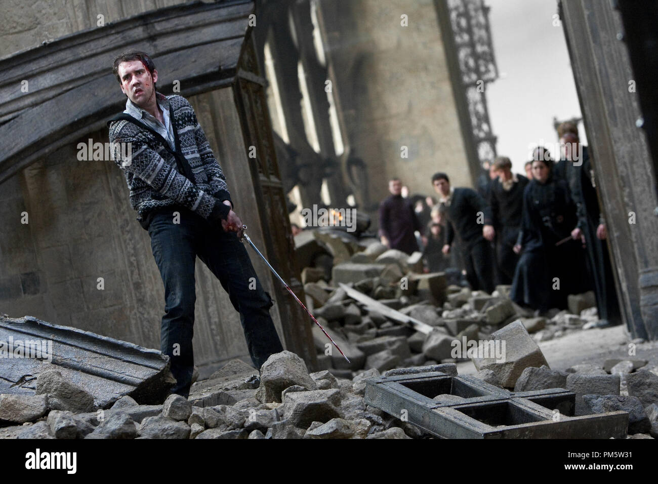 Matthew lewis harry potter deathly hi-res stock photography and images ...