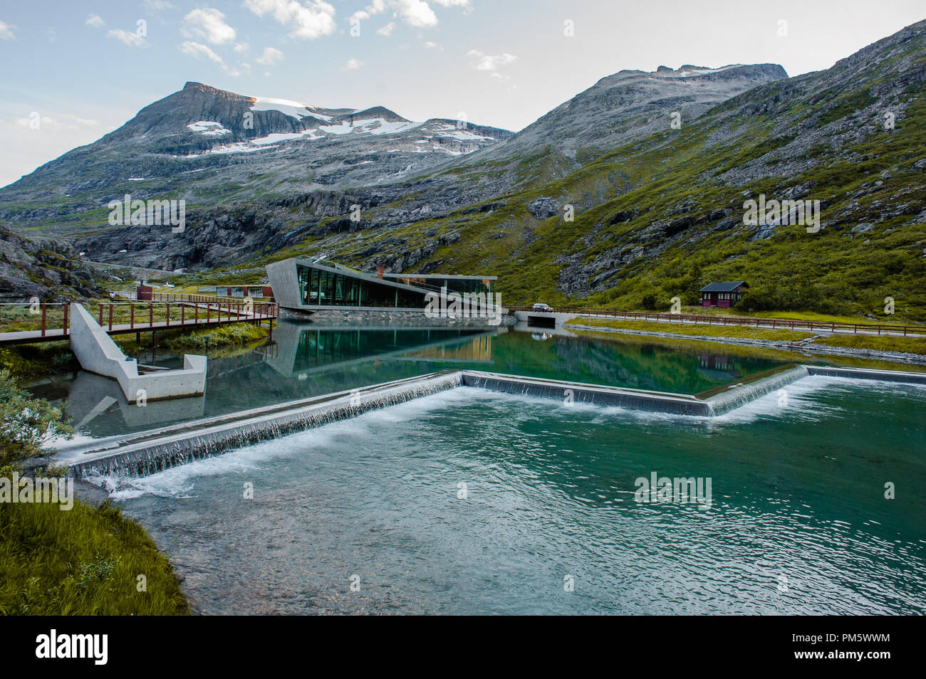 Trollstigen - mountain road in Norway. View from top Stock Photo - Alamy