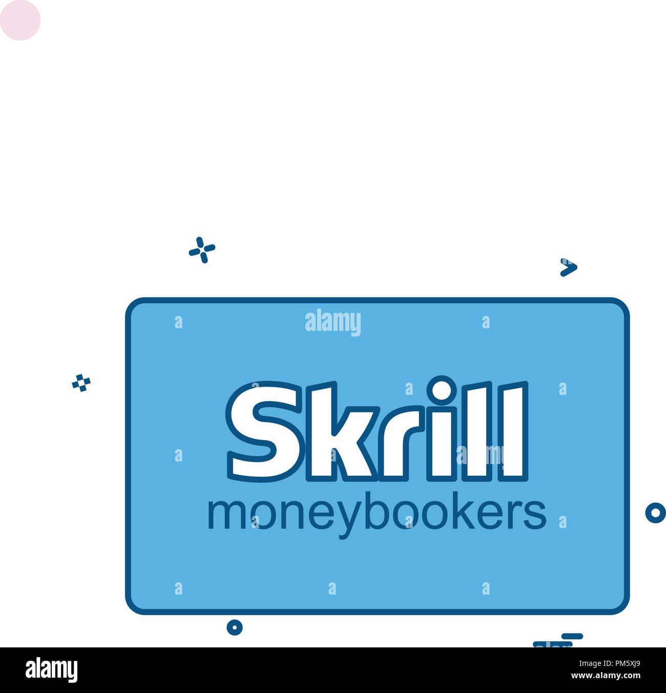 Skrill icon Stock Vector Images - Alamy
