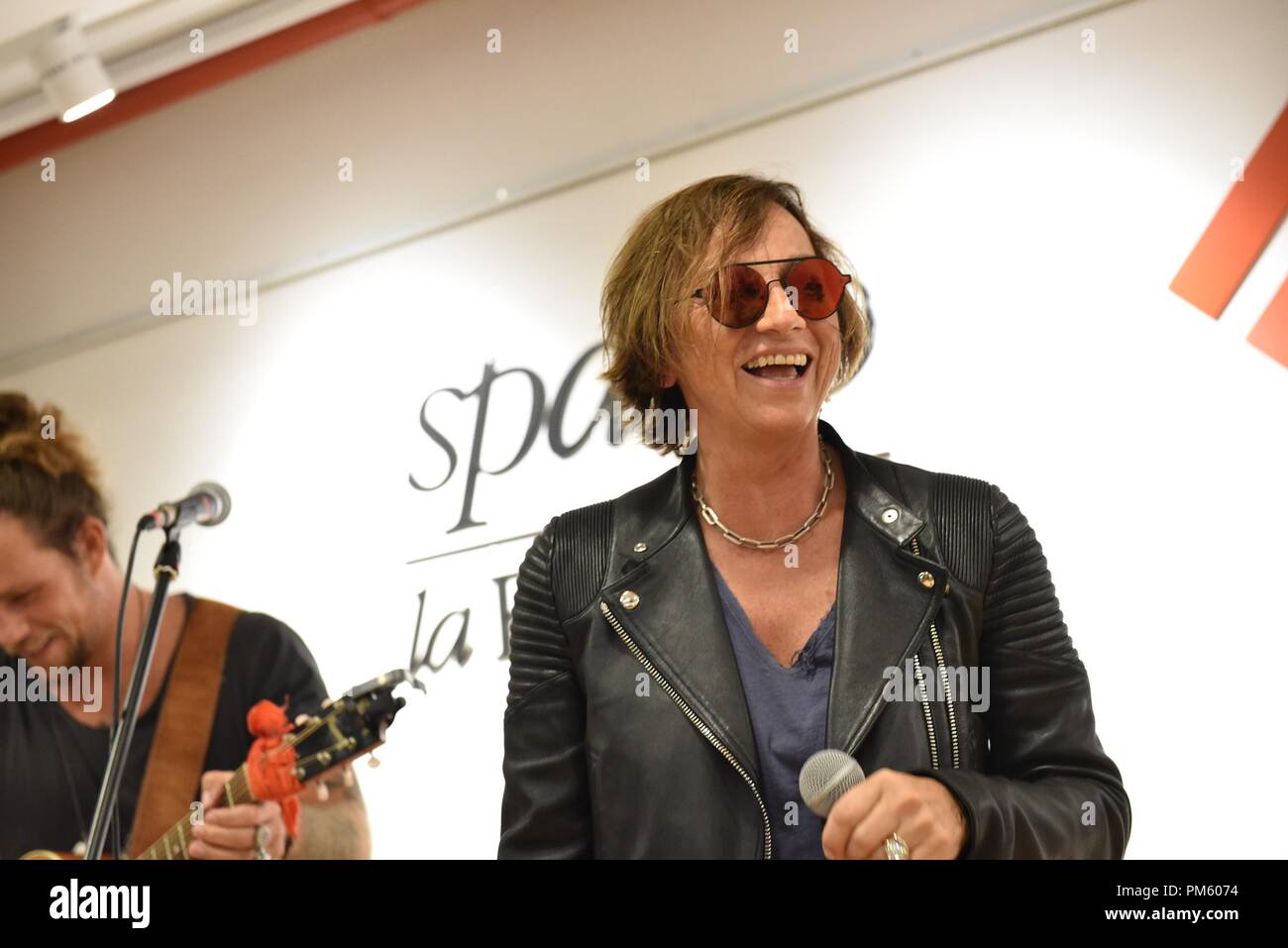 Napoli, Italy. 16th Sep, 2018. Gianna Nannini performs live during the ...