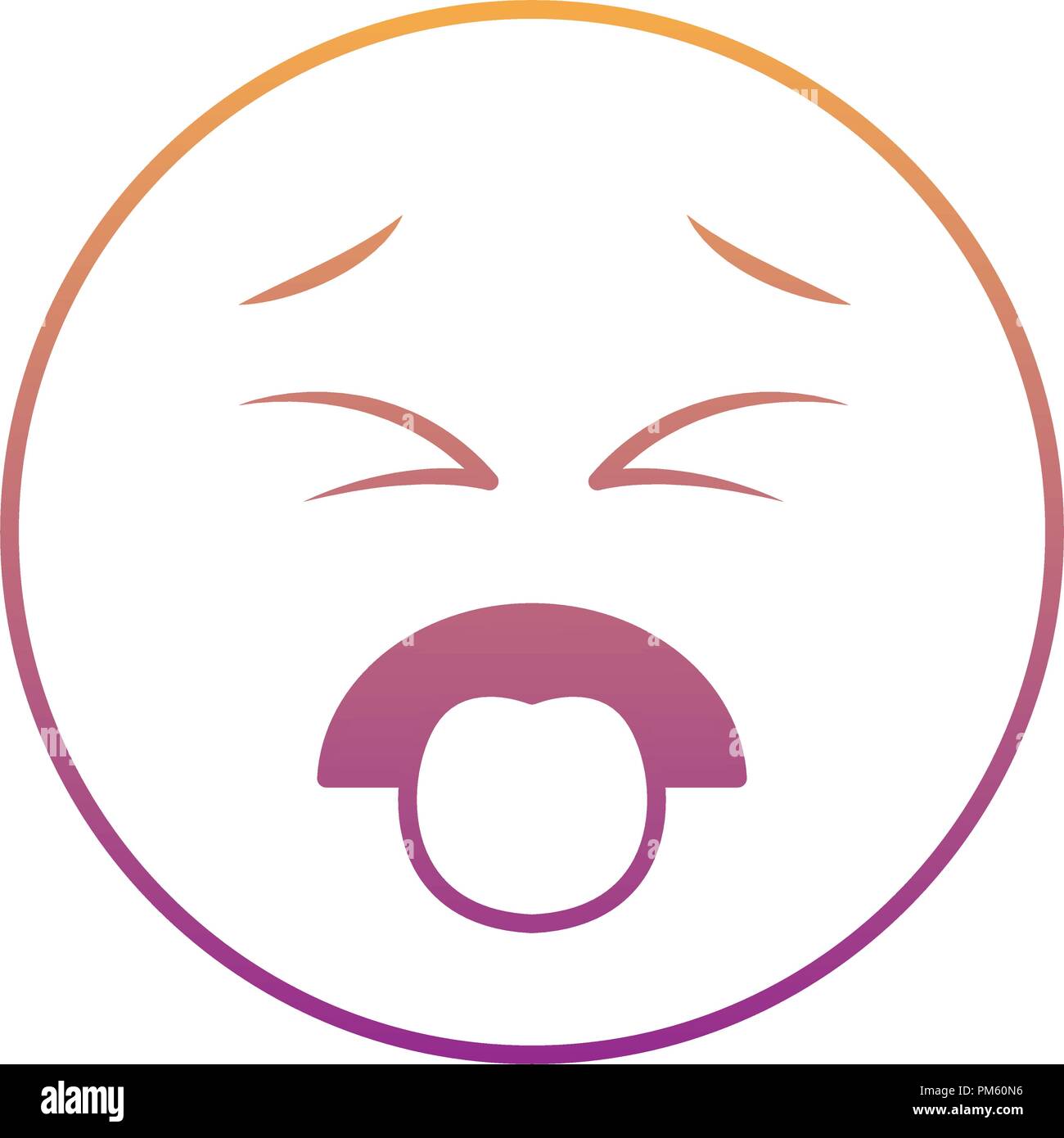 Disgust button Stock Vector Images - Alamy