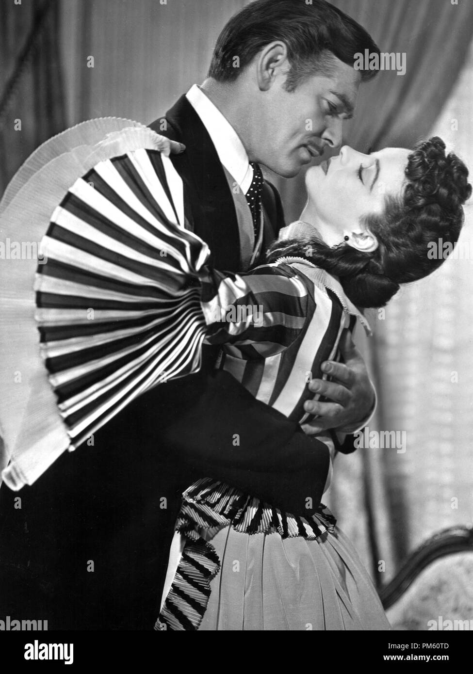 Clark Gable, Vivien Leigh "Gone With The Wind" 1939 MGM File Reference # 30789 006 Stock Photo ...