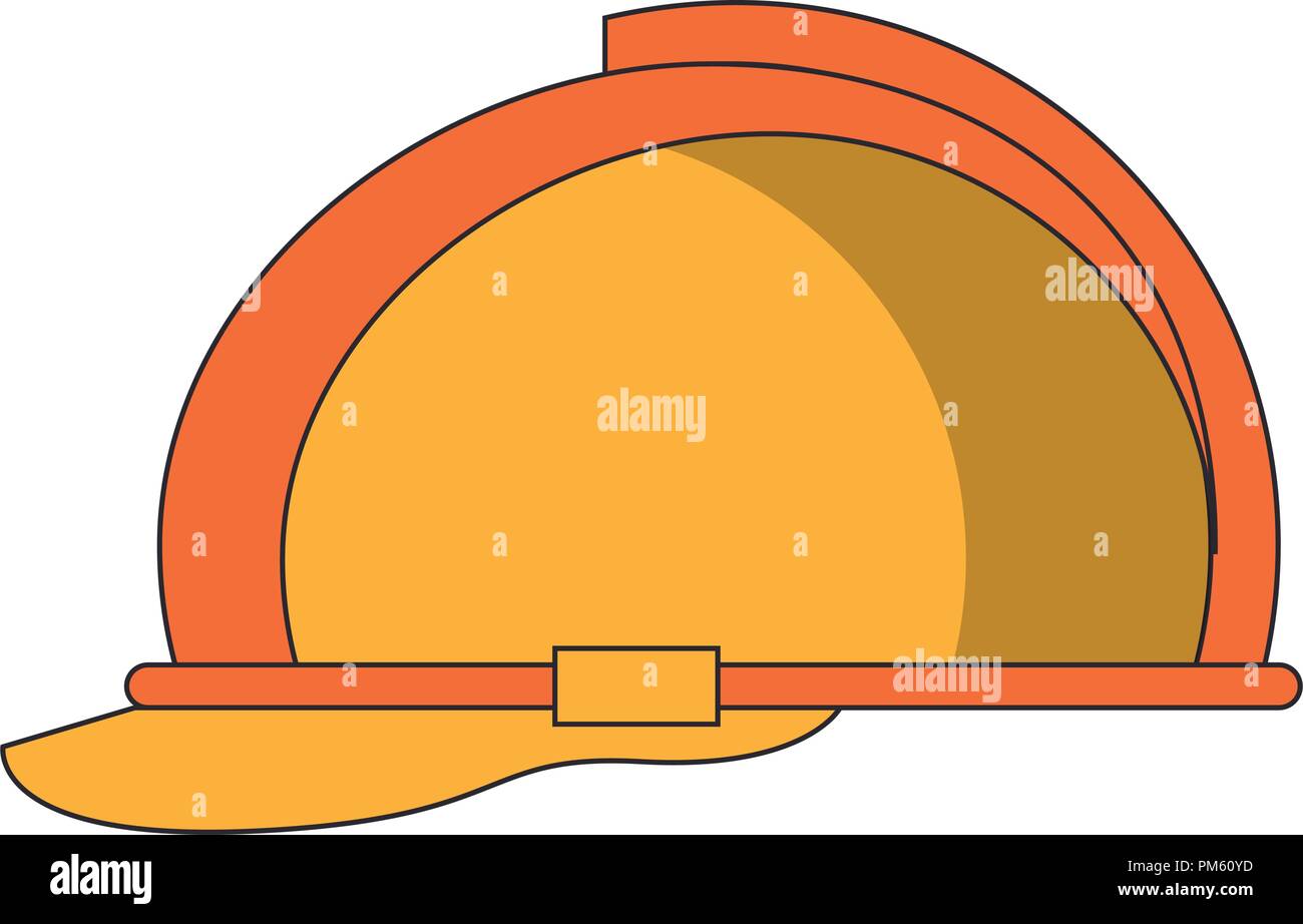 Worker helmet isolated Stock Vector Image & Art - Alamy