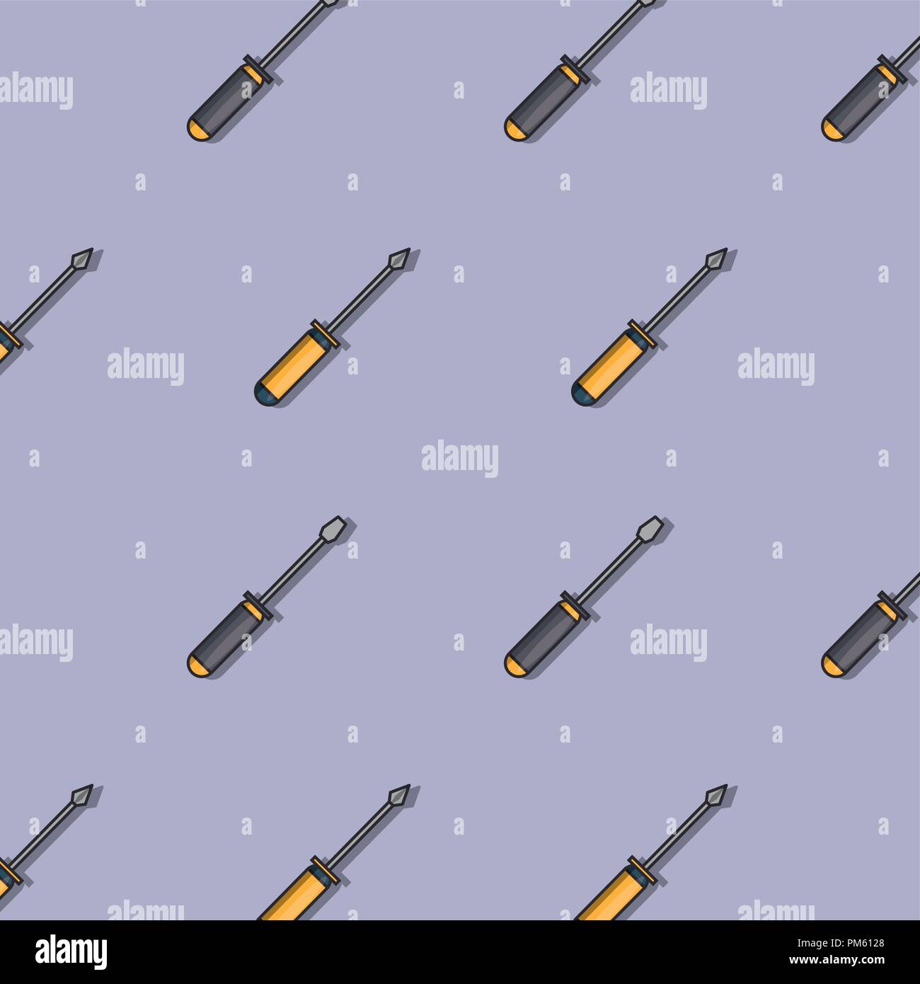 Screwdrivers pattern background Stock Vector Image & Art - Alamy