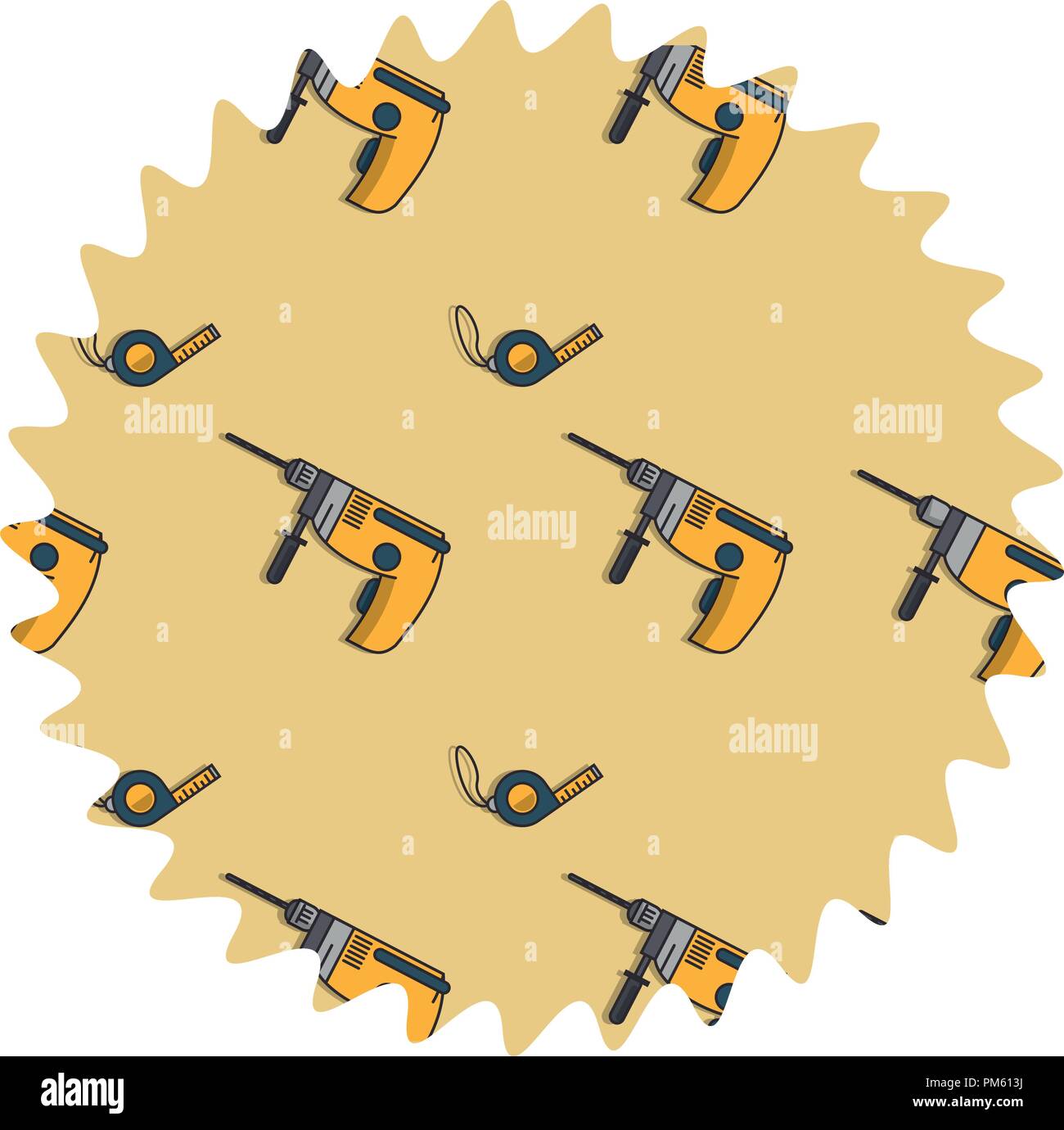 Drill tape Stock Vector Images - Alamy