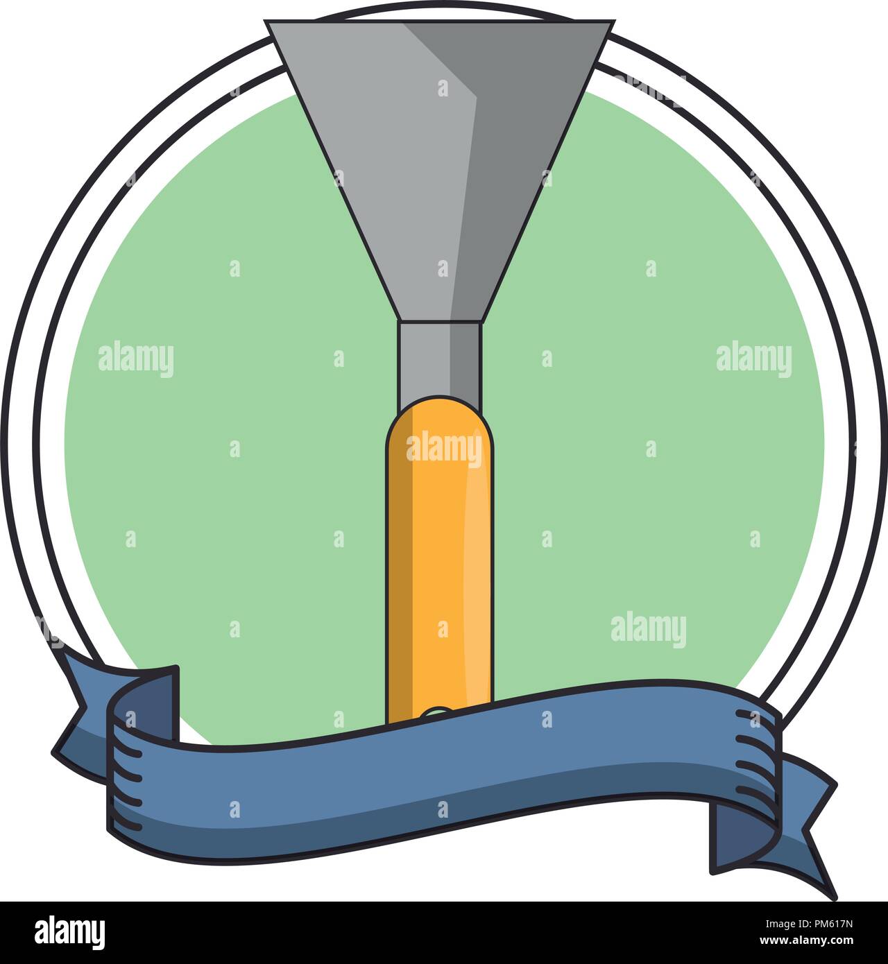 Spatula round frame Stock Vector Image & Art - Alamy