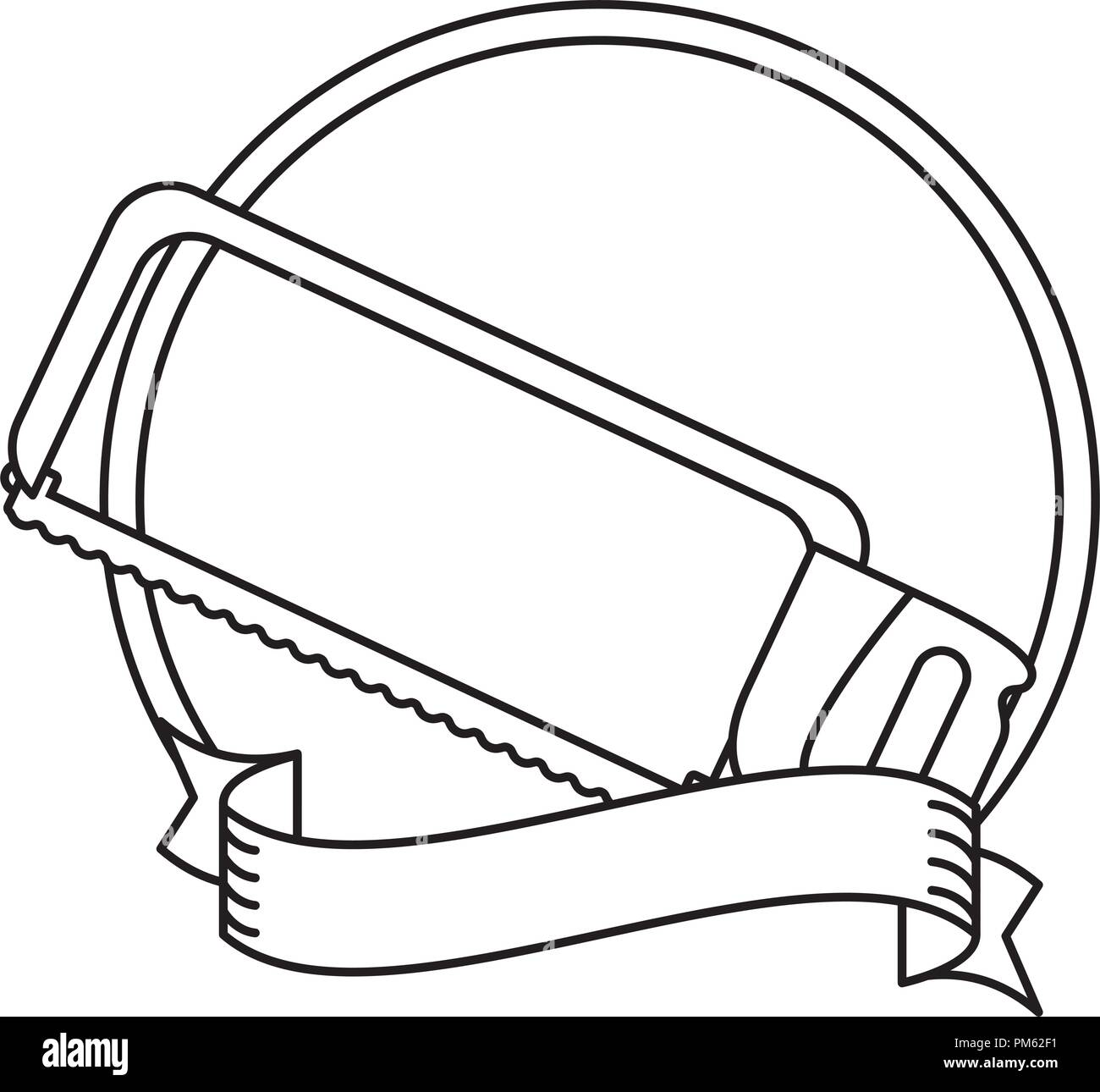 Frame saw Black and White Stock Photos & Images - Alamy