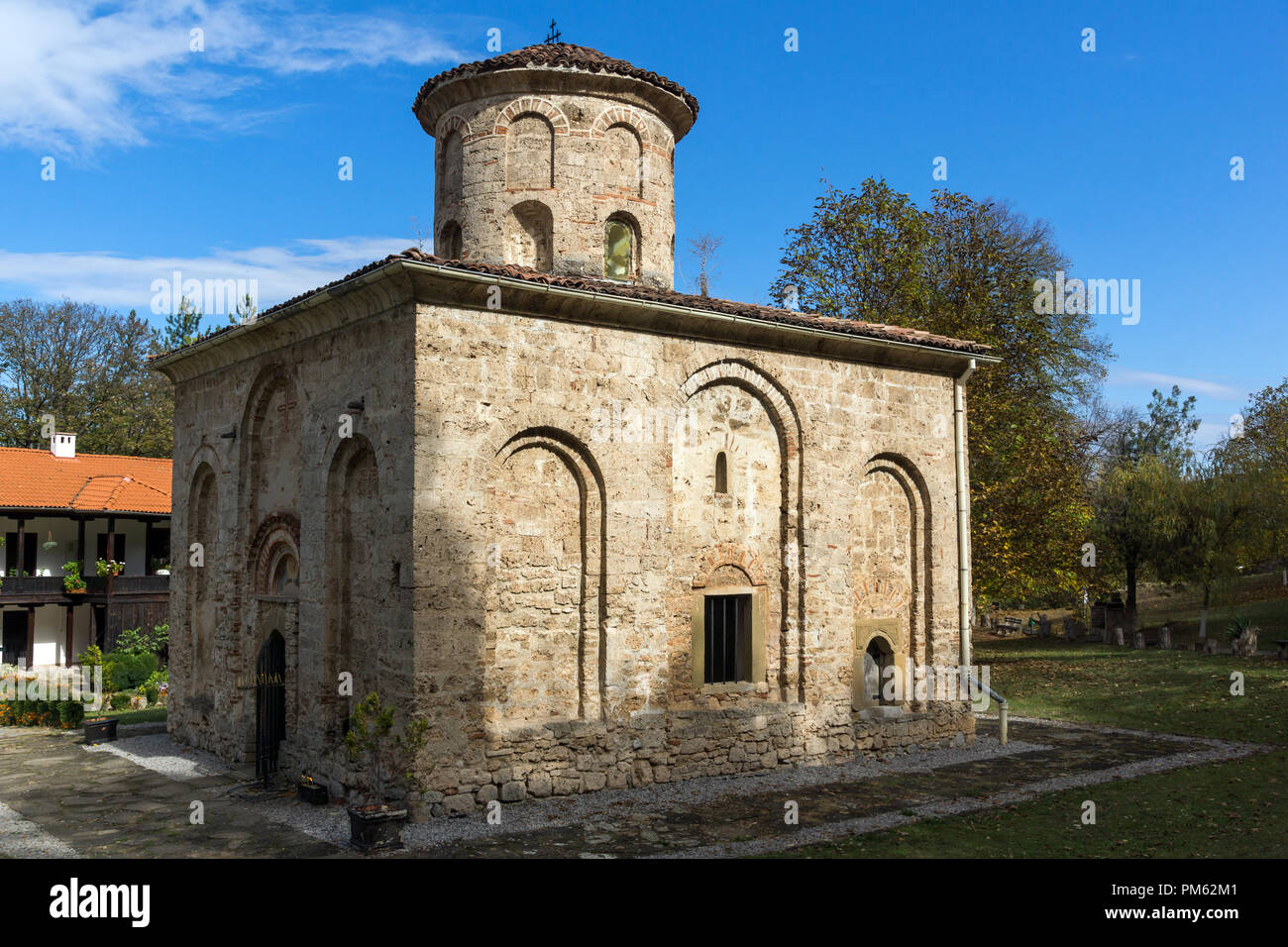 Panorama zemen monastery st john the theologian hi-res stock ...
