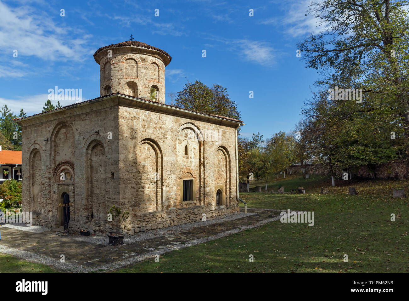 Panorama zemen monastery st john the theologian hi-res stock ...
