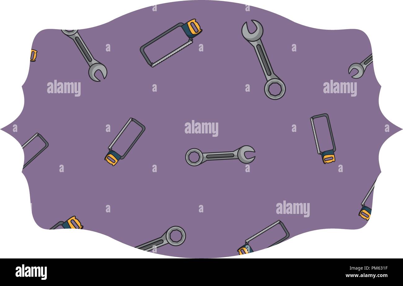 Wrench hexagon Stock Vector Images - Alamy