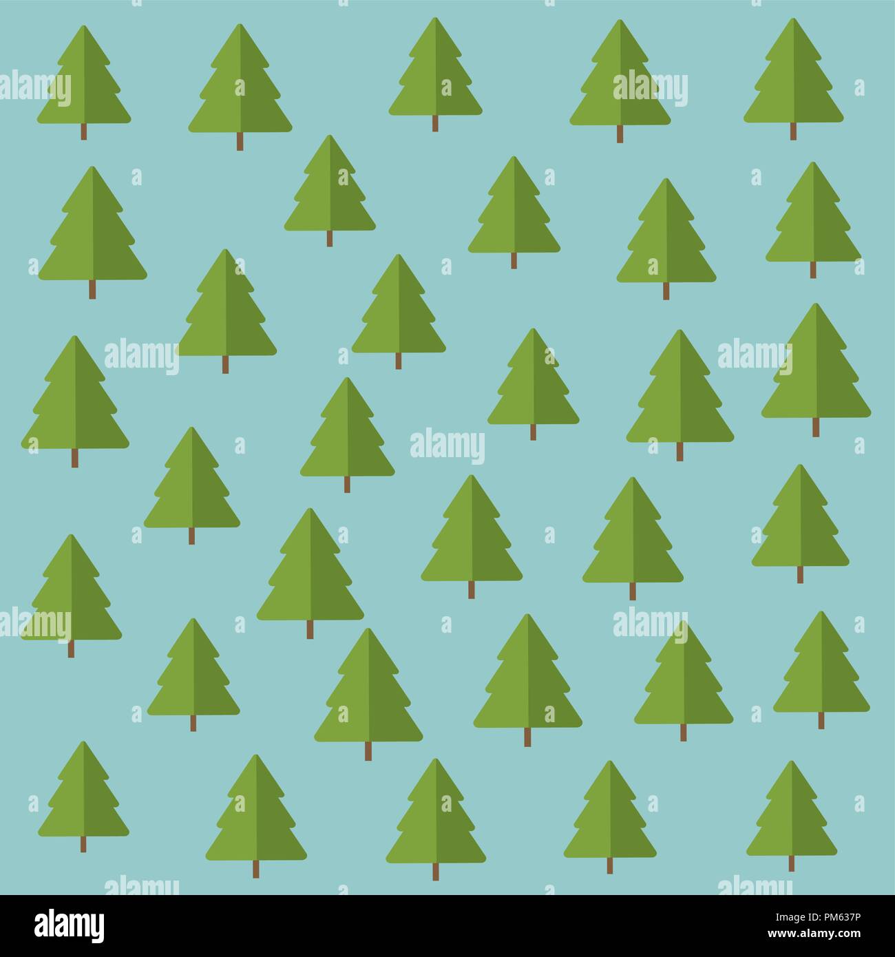 Tree pines pattern background Stock Vector Image & Art - Alamy