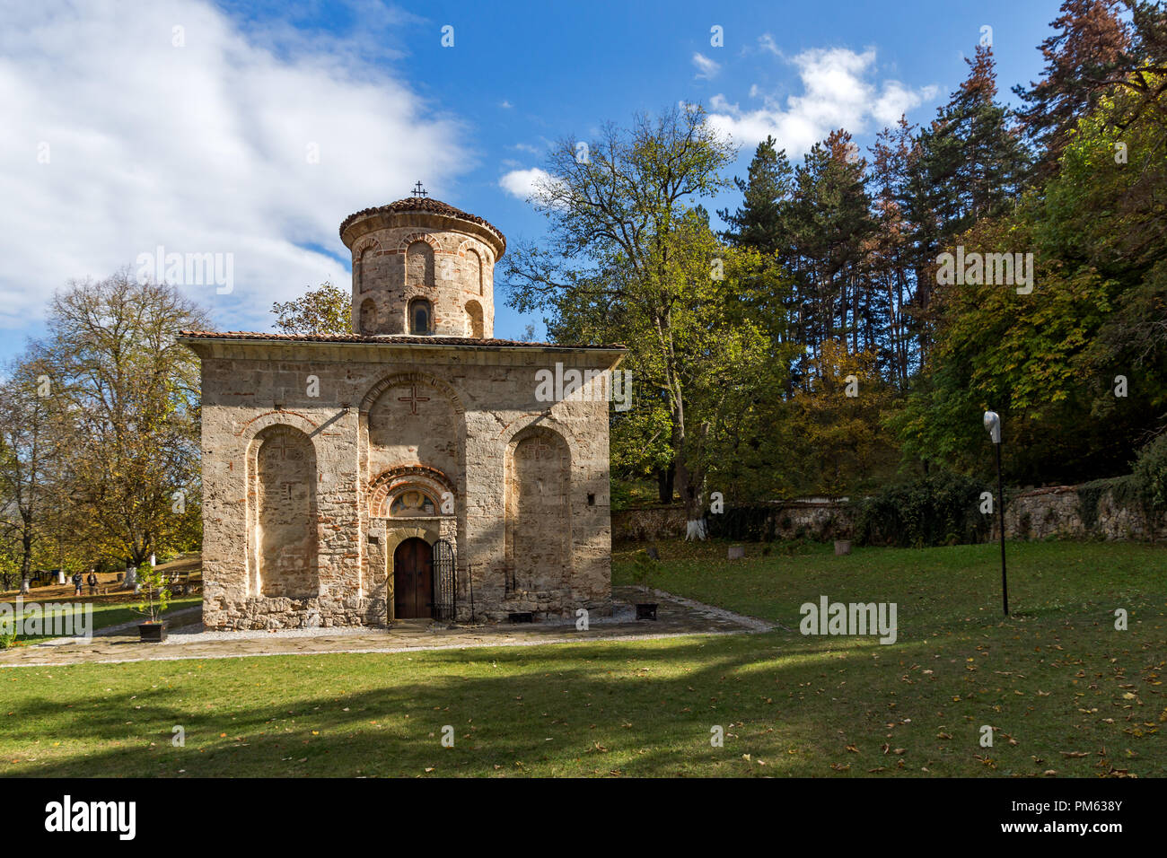 Panorama zemen monastery st john the theologian hi-res stock ...