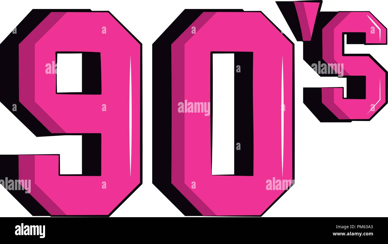 90s retro symbol cartoon Stock Vector Image & Art - Alamy