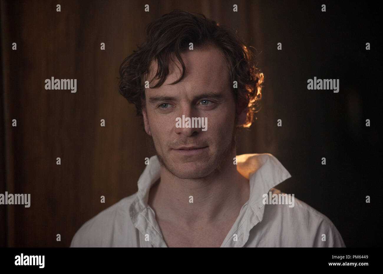 Michael Fassbender as Mr. Rochester in the romantic drama JANE EYRE, a ...