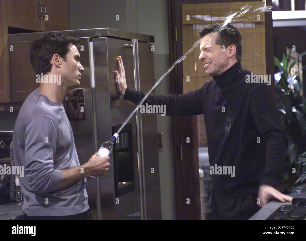 Eric mccormack sean hayes november 2 2000 photo credit hi-res stock ...