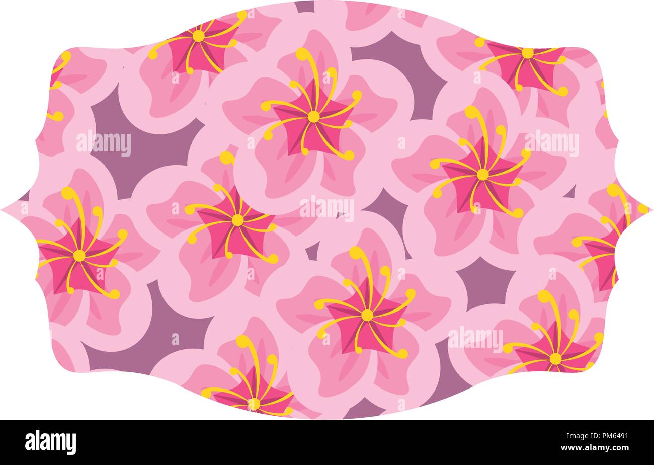 Floral label frame Stock Vector Image & Art - Alamy