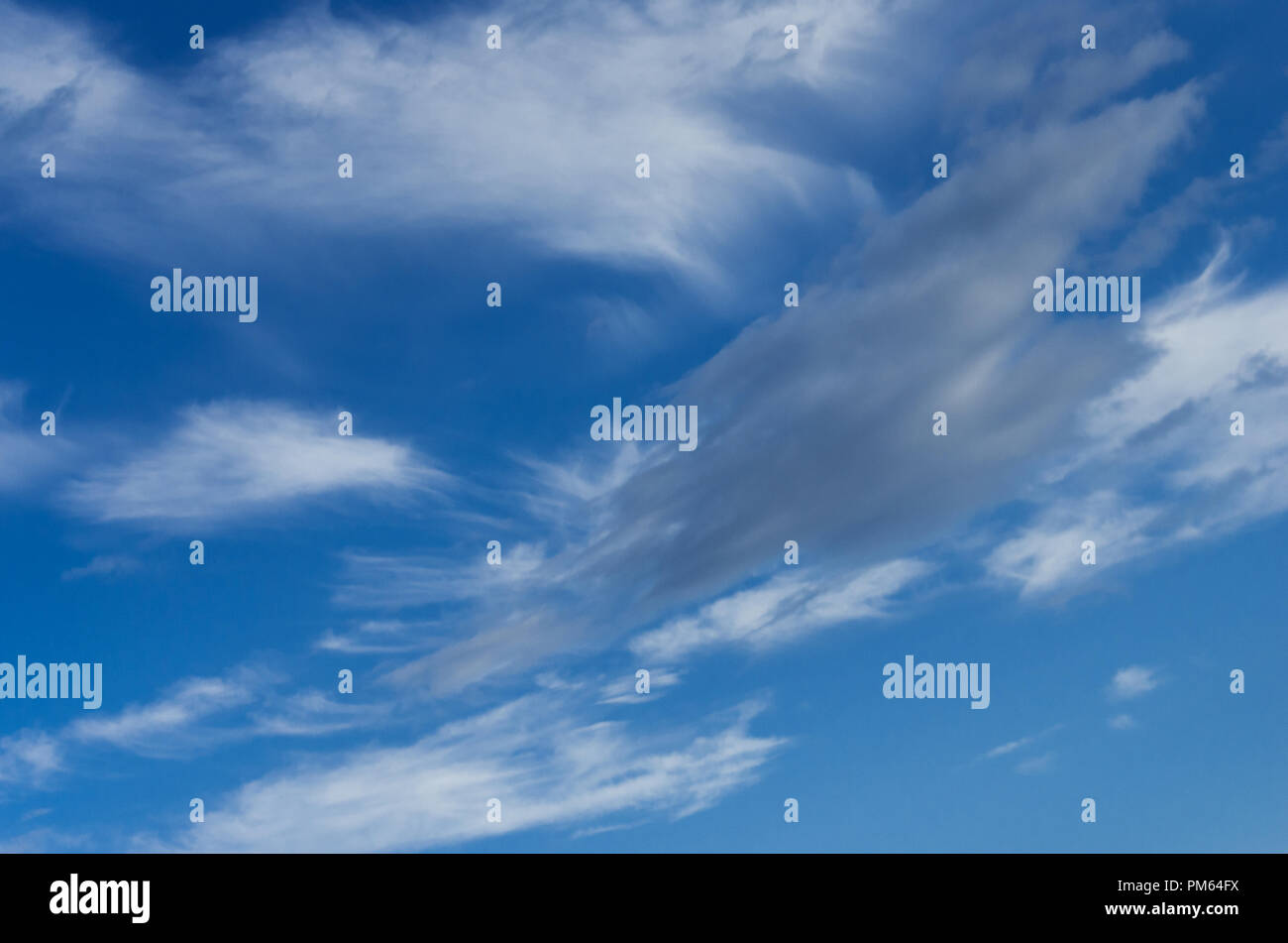 Clouds and Blue Sky Background. Design Pattern and Textures Stock Photo ...