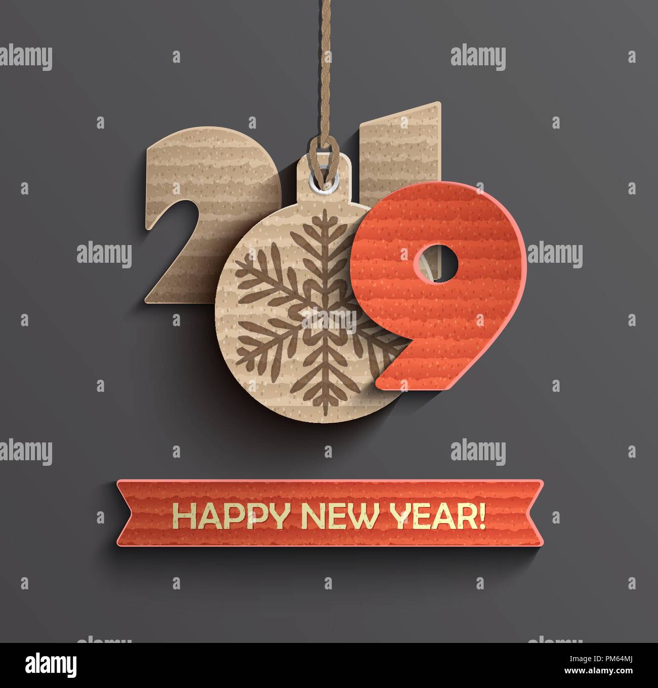 Christmas party flyer paper Stock Vector Images - Alamy